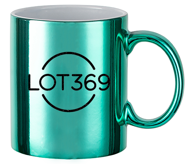 11oz Metallic Coffee Mug - Only One Planet Cambodia